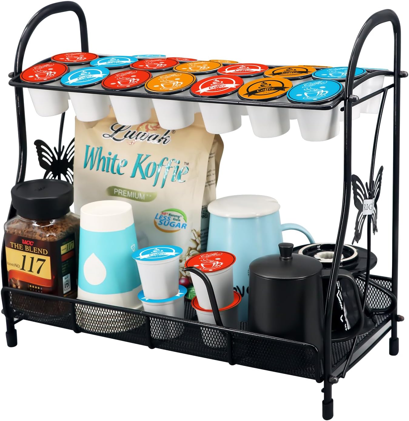Amazon.com: GALVANOX Acrylic K-Cup Holder for Single Serve Keurig ...
