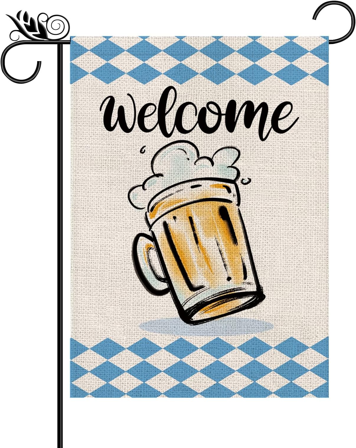 Amazon.com : Oktoberfest Garden Flag Bavaria Beer Vertical Double Sided ...