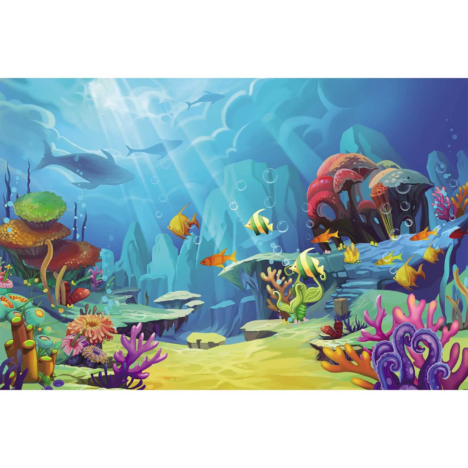Cartoon Coral Reef