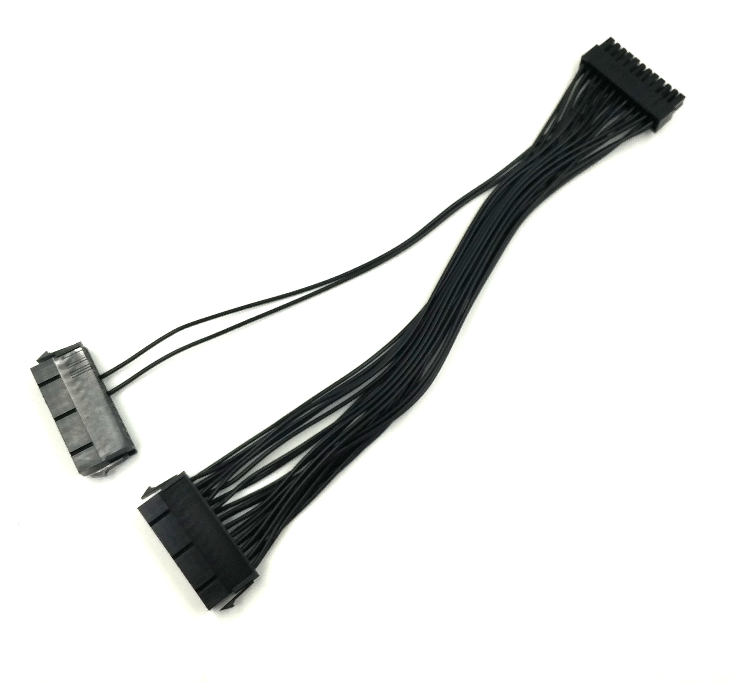 Duttek Dual Psu Power Supply Extension Cable 24 Pin 20 4 Adapter