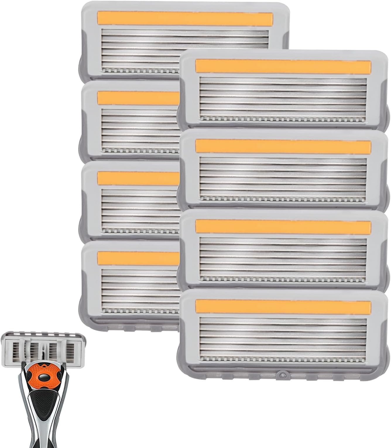 Amazon.com: Amazon Basics 5-Blade Razor Refills and 3-Blade ...