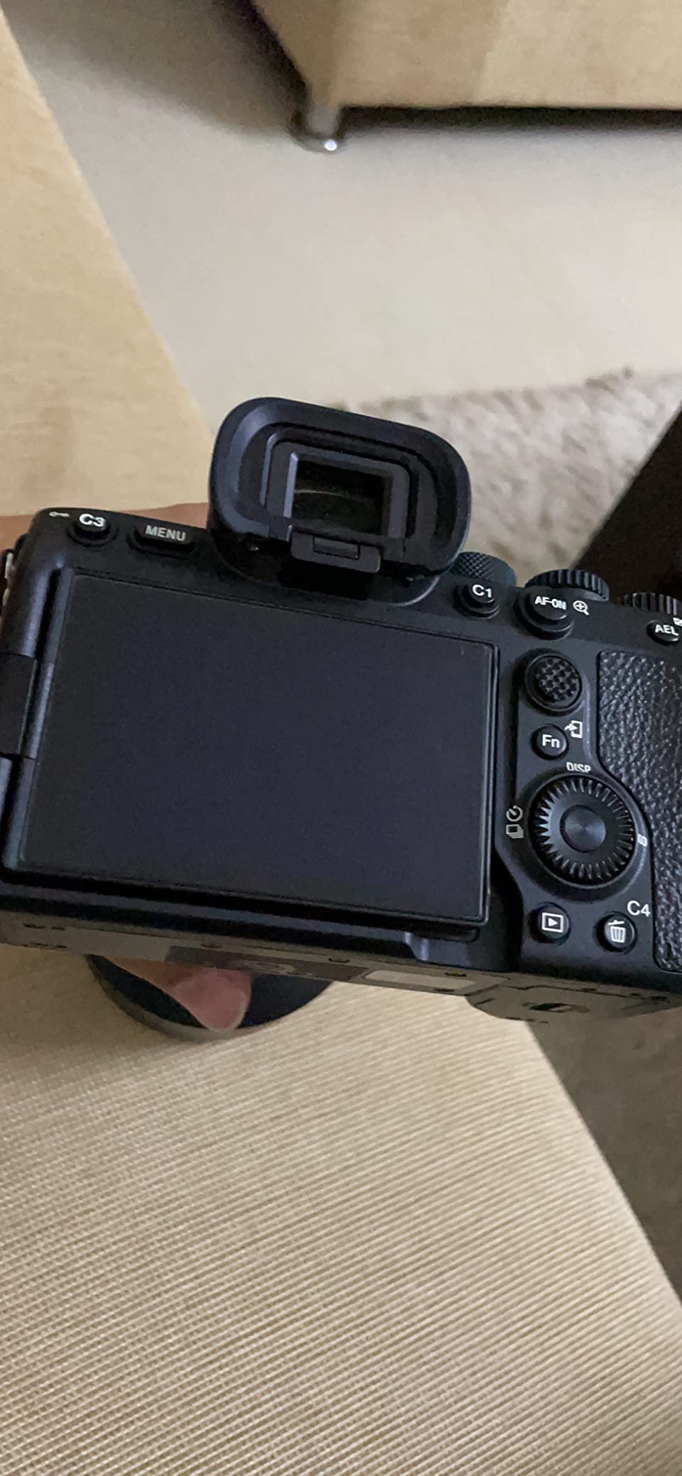 Amazon.in: Buy M.G.R.J® Tempered Glass Screen Protector for Sony Alpha A7M4 A7M 4 A7IV A7IV ...