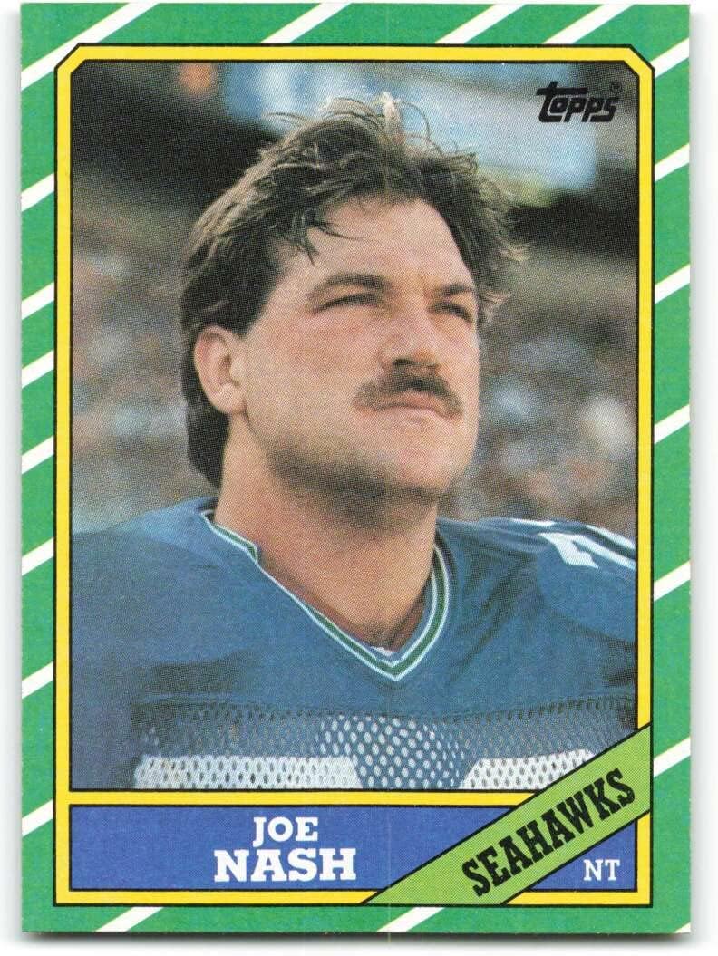 Amazon.com: 1986 Topps #207 Joe Nash NM++ Seattle Seahawks Football J2M ...