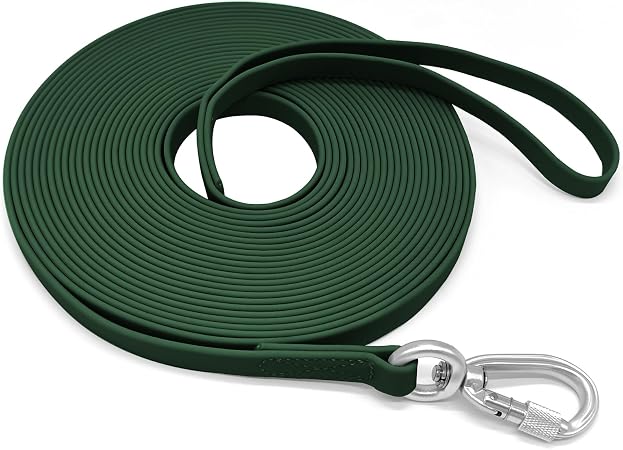 Amazon.com : ZALER Long Dog Leash Waterproof Training Leashes 50ft 30ft ...