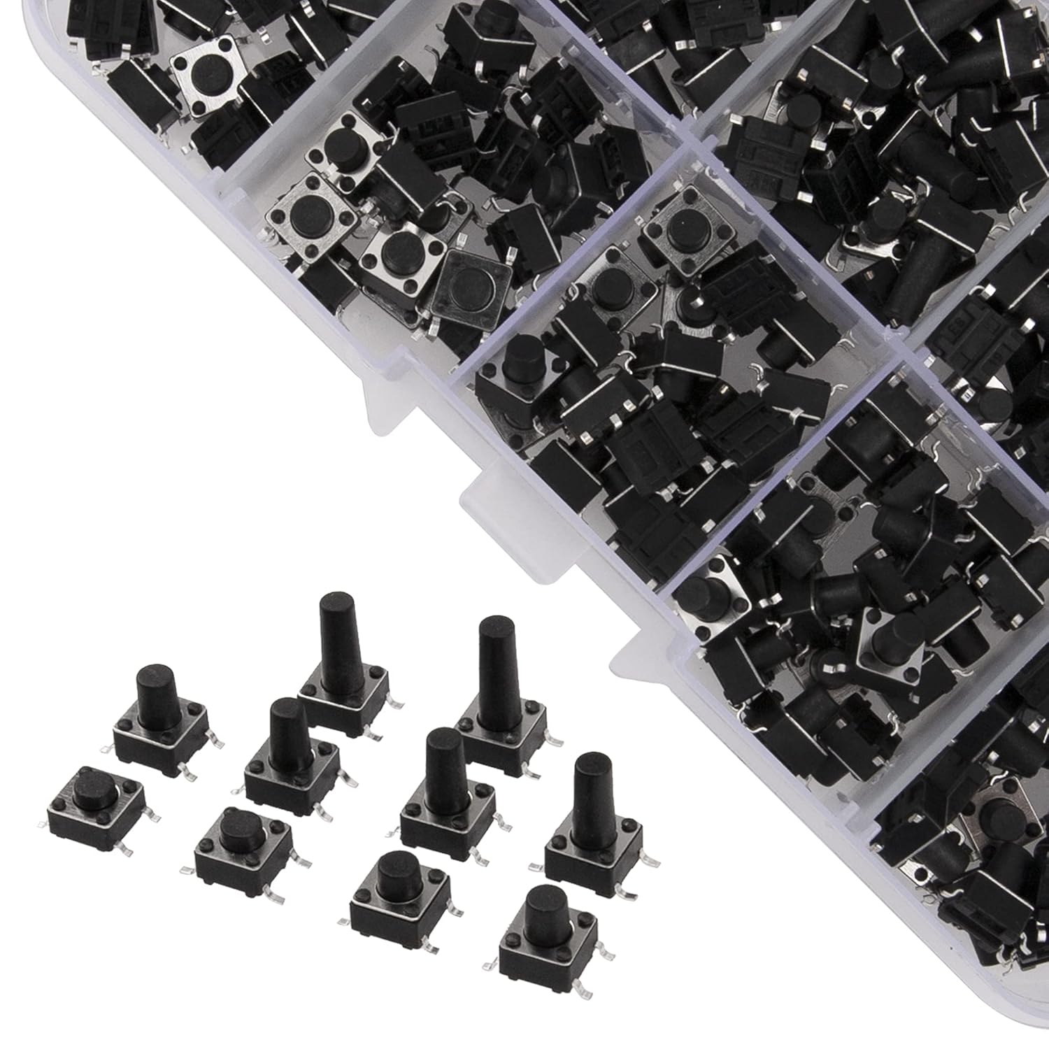 200Pcs Tactile Push Button Switch Micro Momentary Philippines | Ubuy