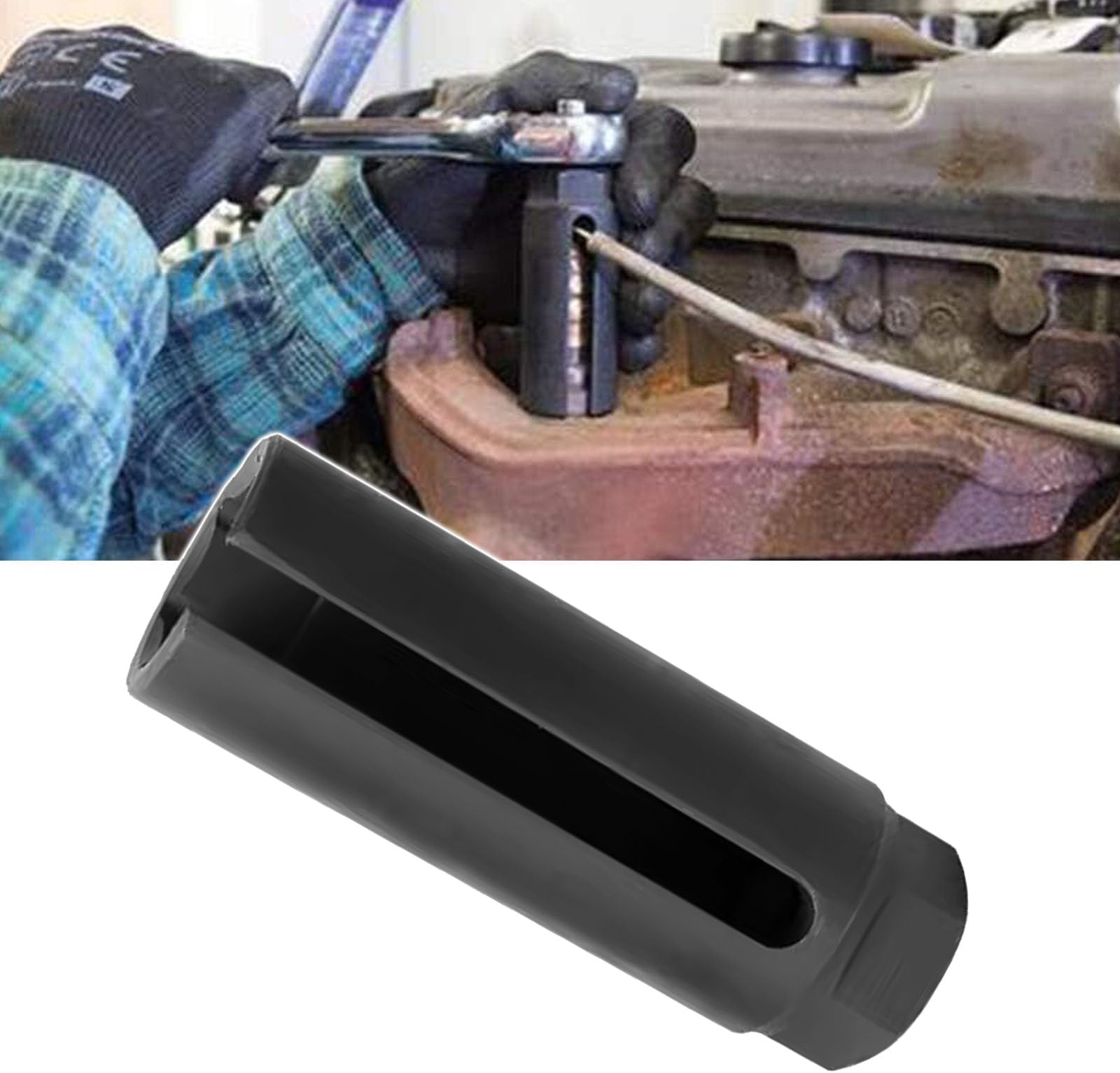 Amazon.com: TOBENBONE Oxygen Sensor Socket with Side Wire Cutout, 3/8 ...