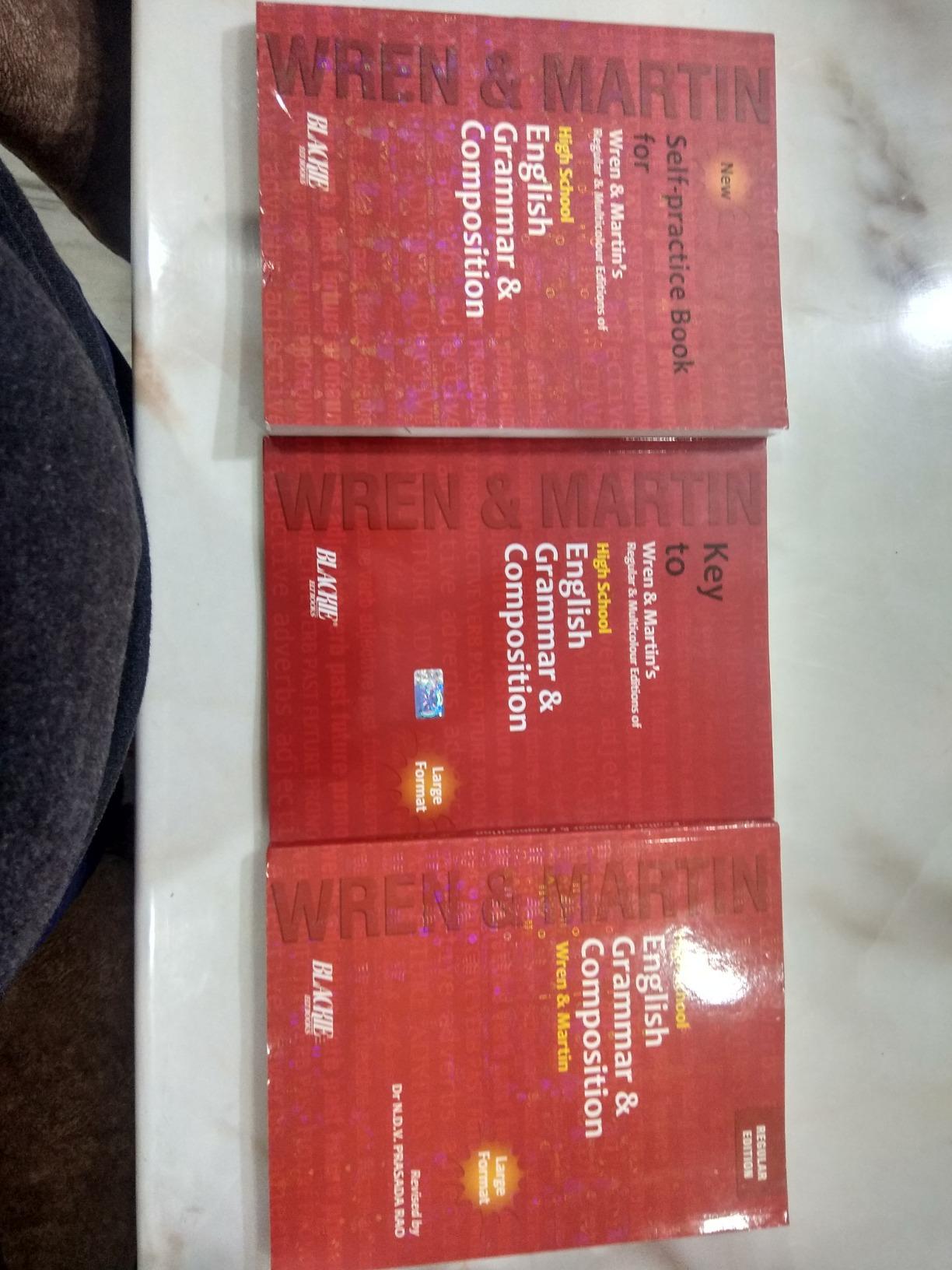 COMBO PACK OF High School English Grammar and Composition Book WITH ...