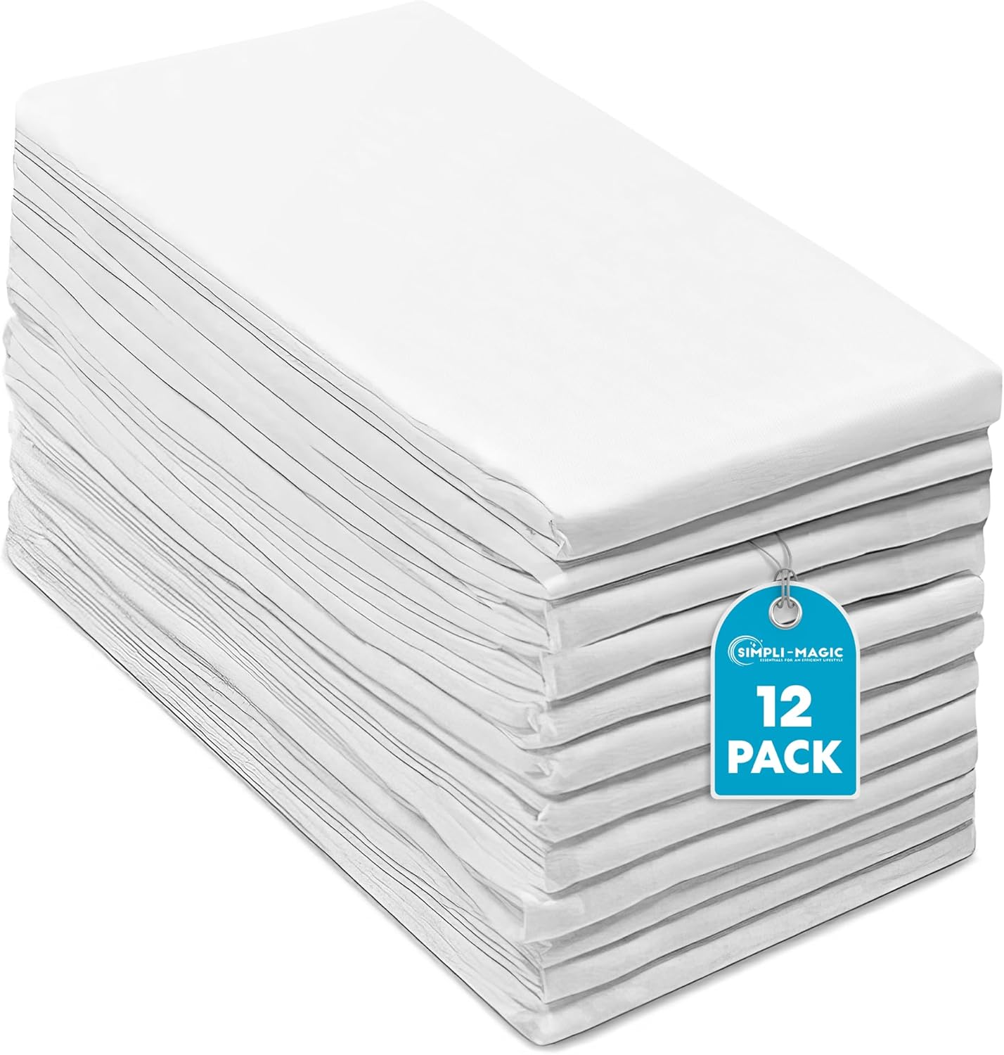 Amazon.com: Simpli-Magic Flour Sack Kitchen Towels 24"x24" (12 Pack ...