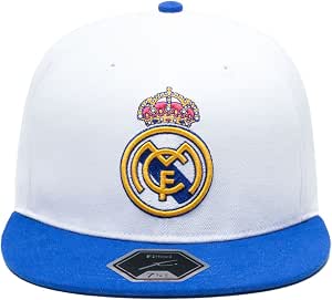 Fi Collection REAL MADRID Officially Licensed TRUE FITTED TEAM Cap (7 1 ...