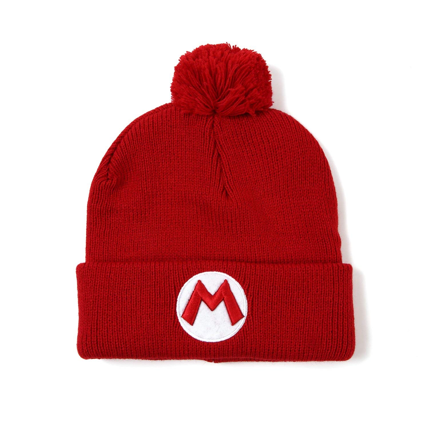 Amazon.com: Super Mario Bros Mario Red Knit Hat Beanie - Nintendo Super ...