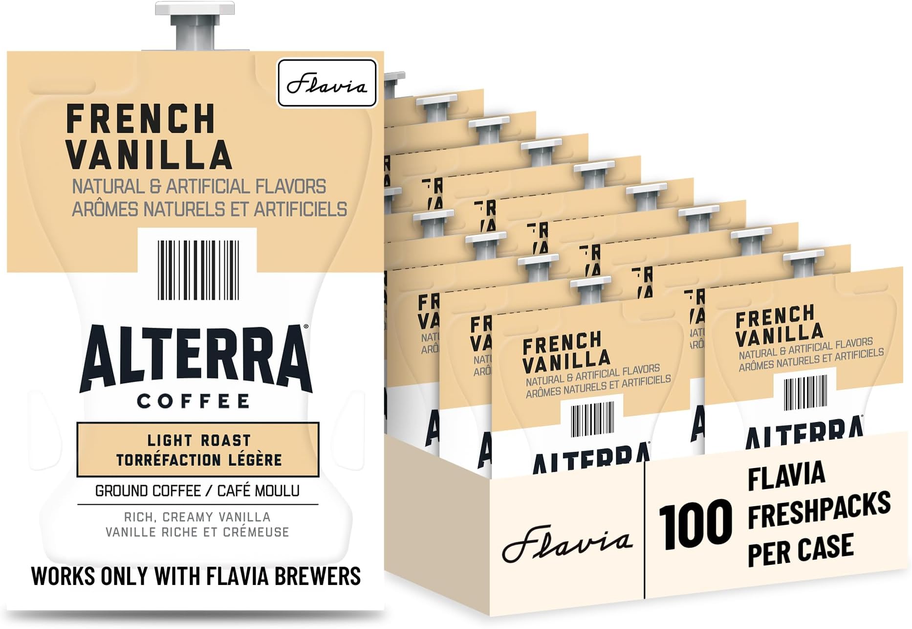 Amazon.com : Flavia Alterra Donut Shop Coffee Freshpacks for Flavia ...