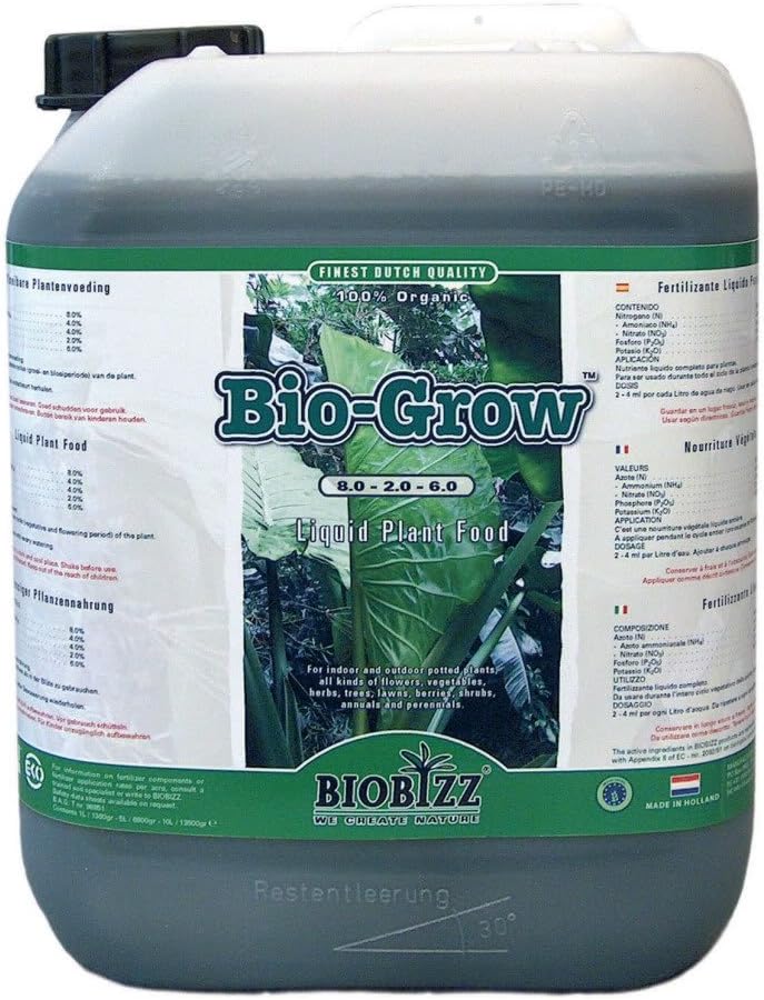 Amazon.com : Bio Grow Size: 5 Liters : Fertilizers : Patio, Lawn & Garden