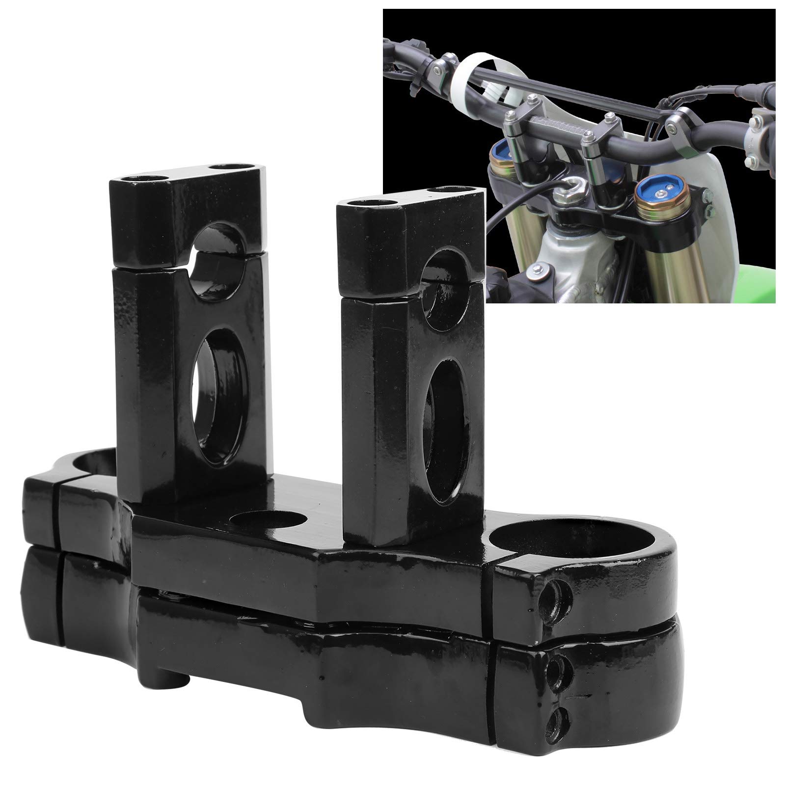 Amazon.com: 6pcs Triple Tree Clamp for Dirt Bike, Handle Bar Casting ...