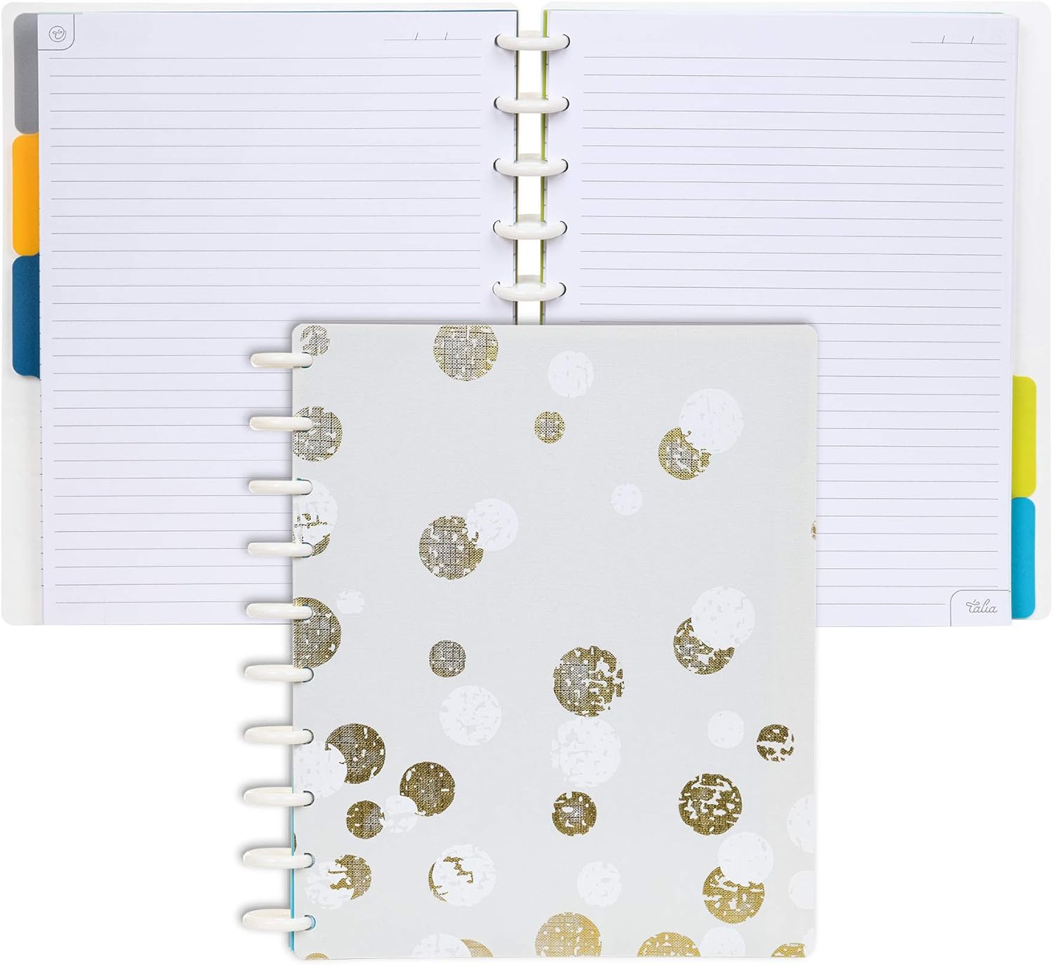 Amazon.com : Talia Discbound Notebooks, Planner, Customizable, (xBounce ...