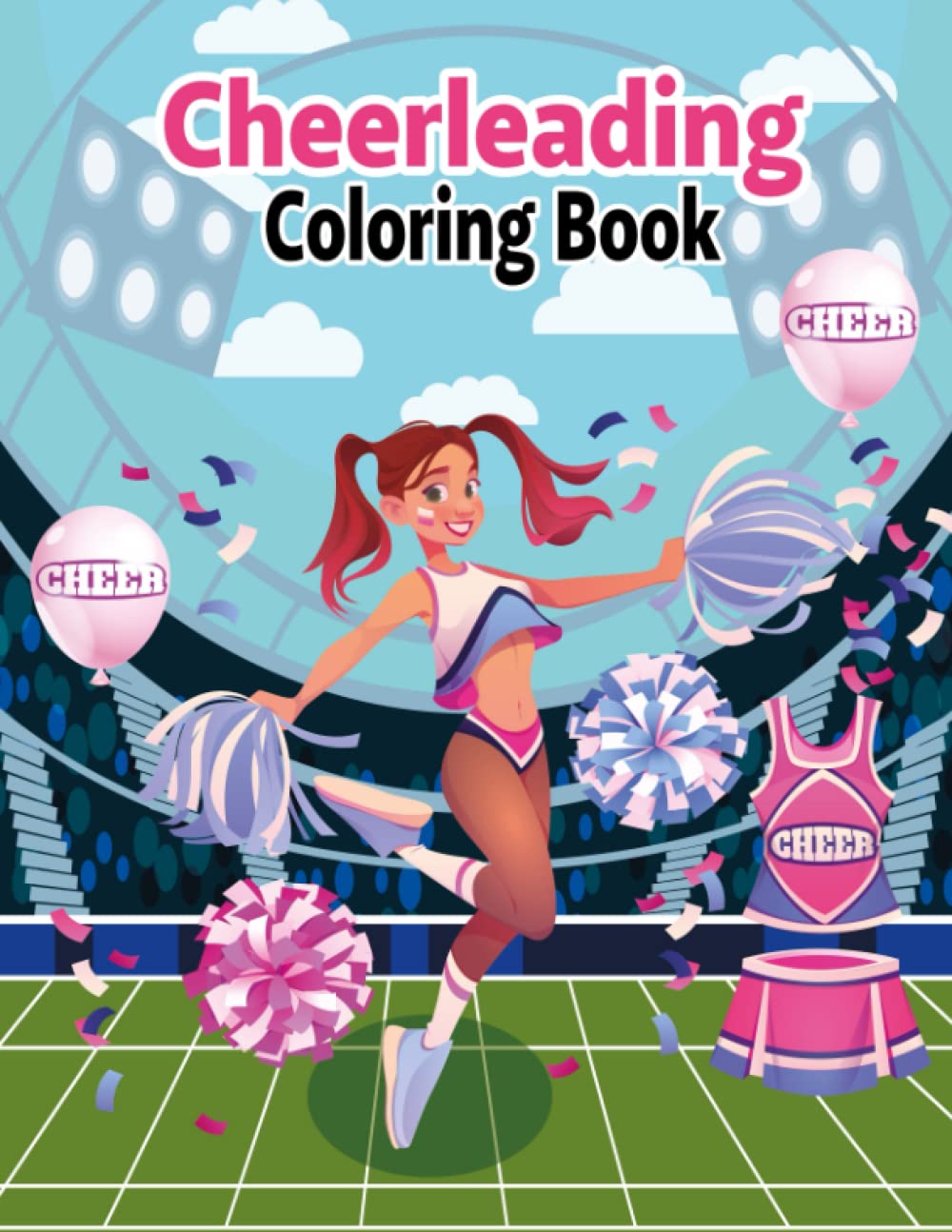Cheerleading Coloring Book Pages [2025]
