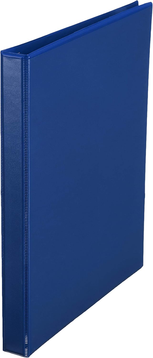Amazon Basics 1/2 Inch, 3 Ring Binder, Round Ring, Customizable View ...