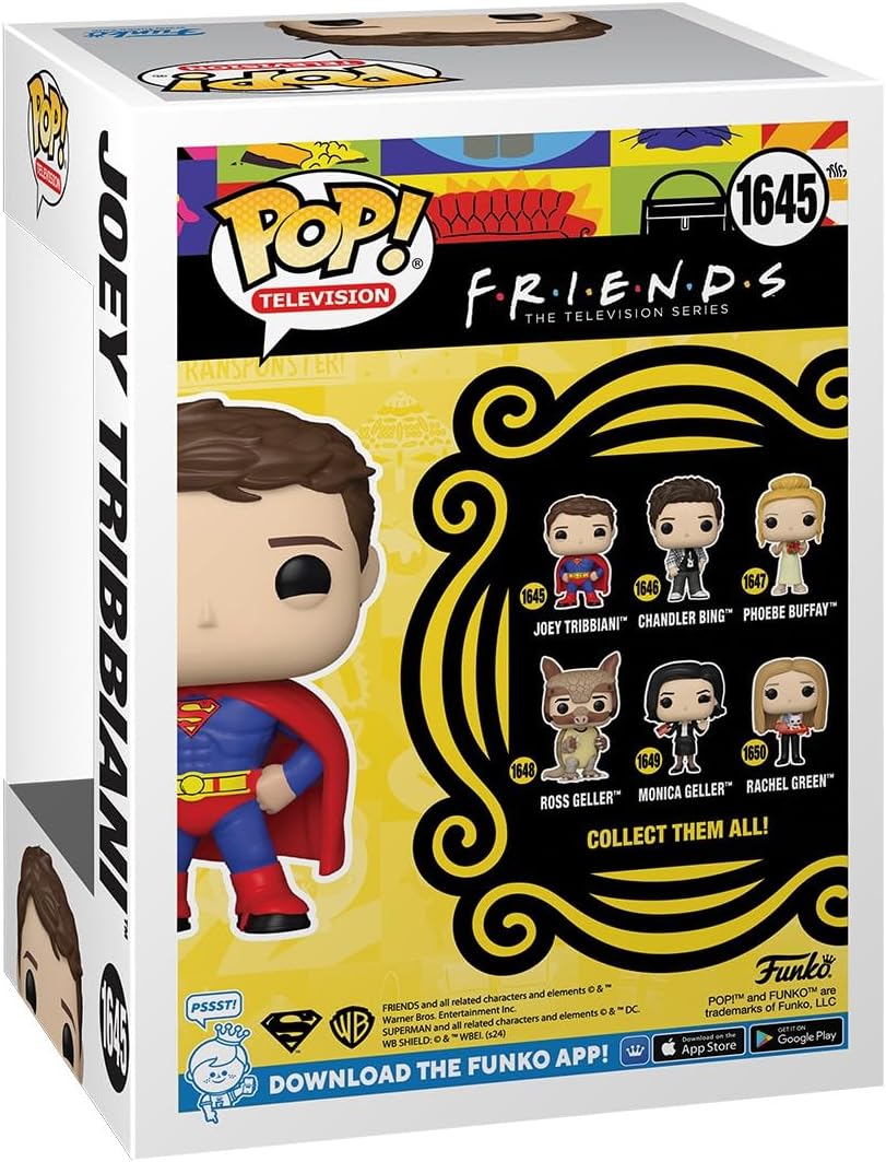 Funko POP TV: Friends – Joey Tribbiani - (Superman Costume ...