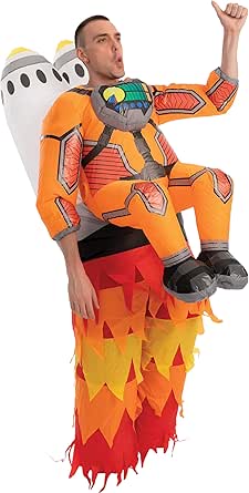 Amazon.com: Spooktacular Creations Inflatable Halloween Costume Jet ...