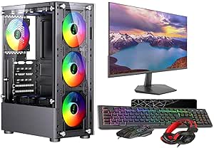 ASC TECHNOLOGY Gaming PC Desktop Computer Bundle, i7-3770 3.90GHz, 16GB ...