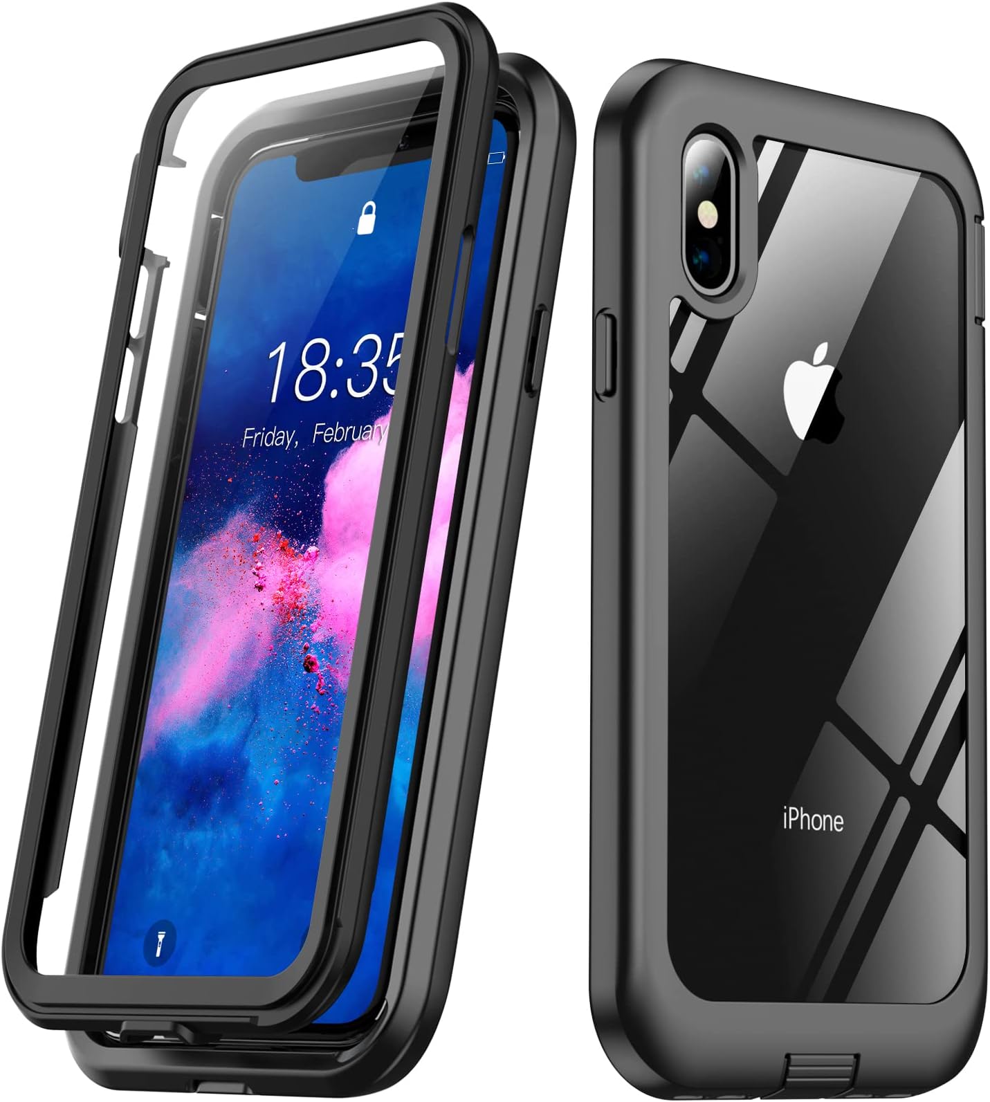 Amazon.com: Diverbox for iPhone X/XS Waterproof Case - Full Body ...
