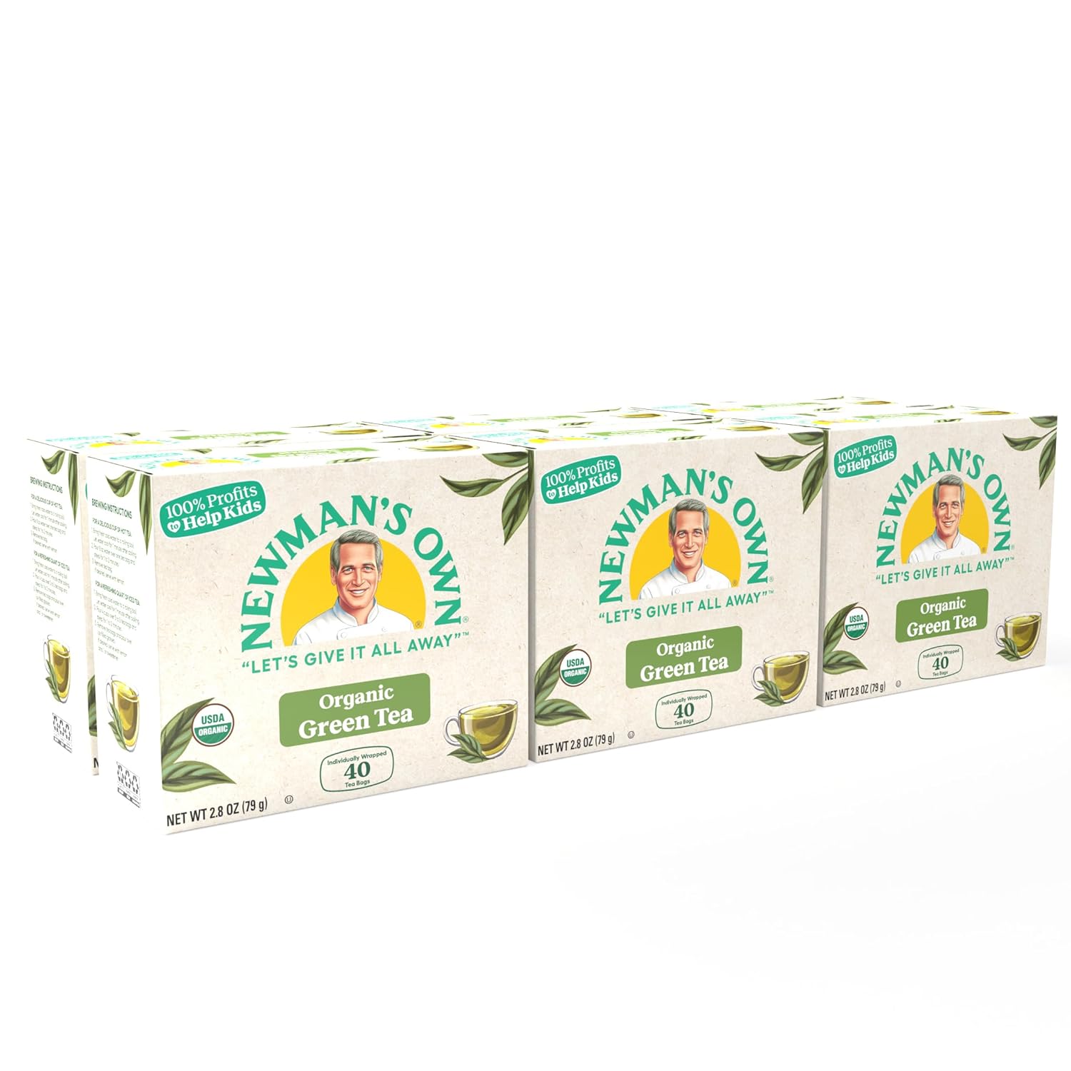 Amazon.com : Newman's Own Organic Green Tea May Aid in Digestive Health ...