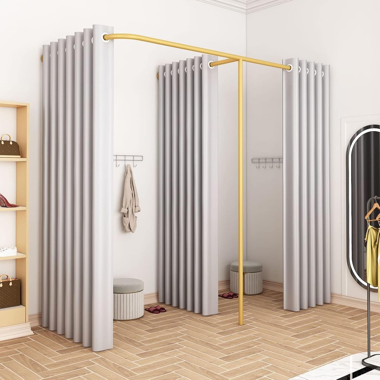 Amazon.com: WXZX Clothing Stores Fitting Room,Portable Dressing Room ...