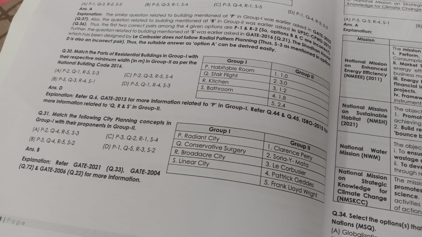 Buy Architect's Guidebook for Competitive Exams (Set-1) for GATE-2027 ...