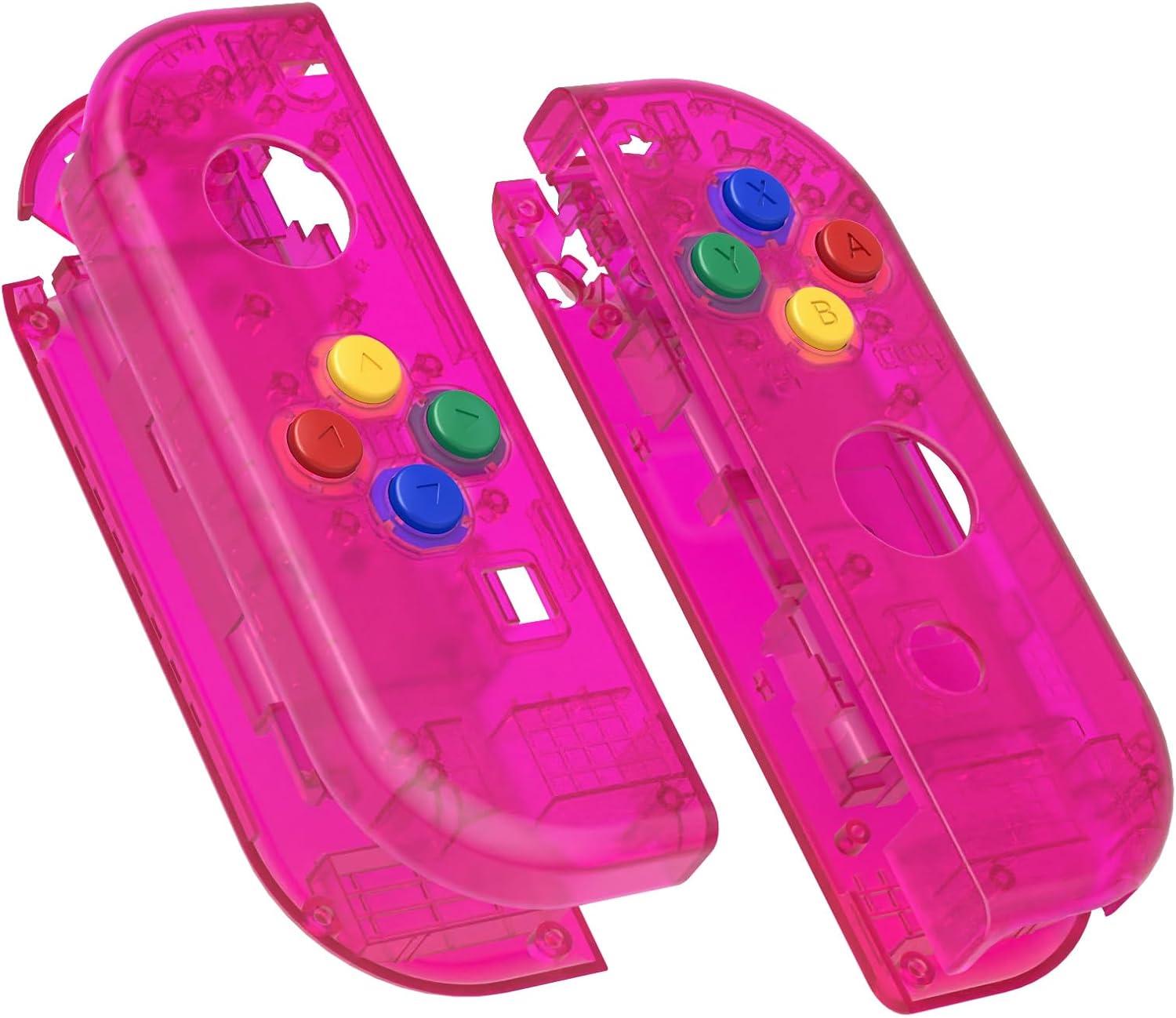 Amazon.com: eXtremeRate DIY Replacement Shell Buttons for Nintendo ...