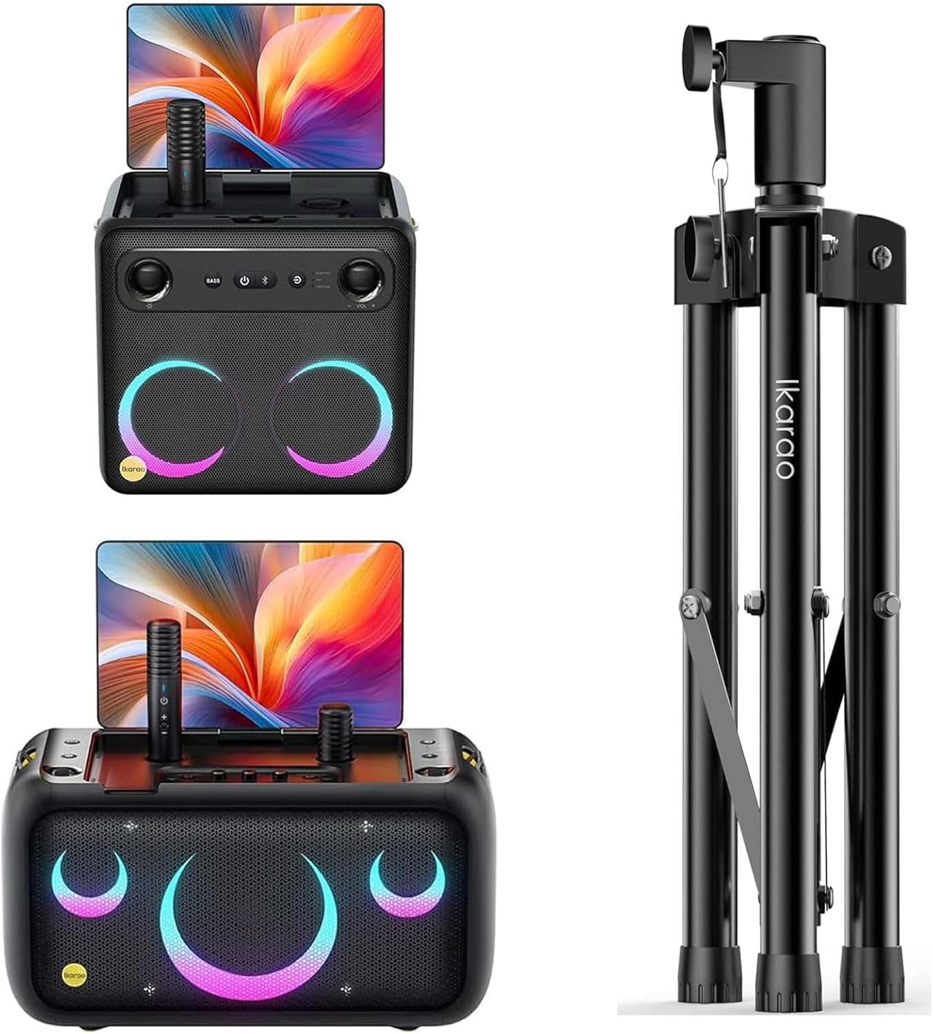 Amazon.com: Ikarao Karaoke Machine Stand, Compatible with Break X1/X2 ...