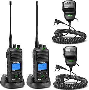 Amazon.com: SAMCOM FPCN30A 5Watt Walkie Talkie Long Range Two Way Radio ...
