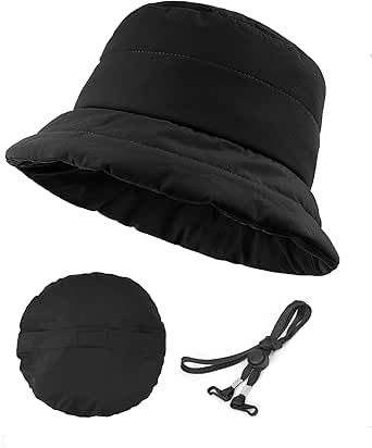 Amazon.com: Multi Size Winter Bucket Hat Lightweight,2XL/XL/L/M/S Warm ...