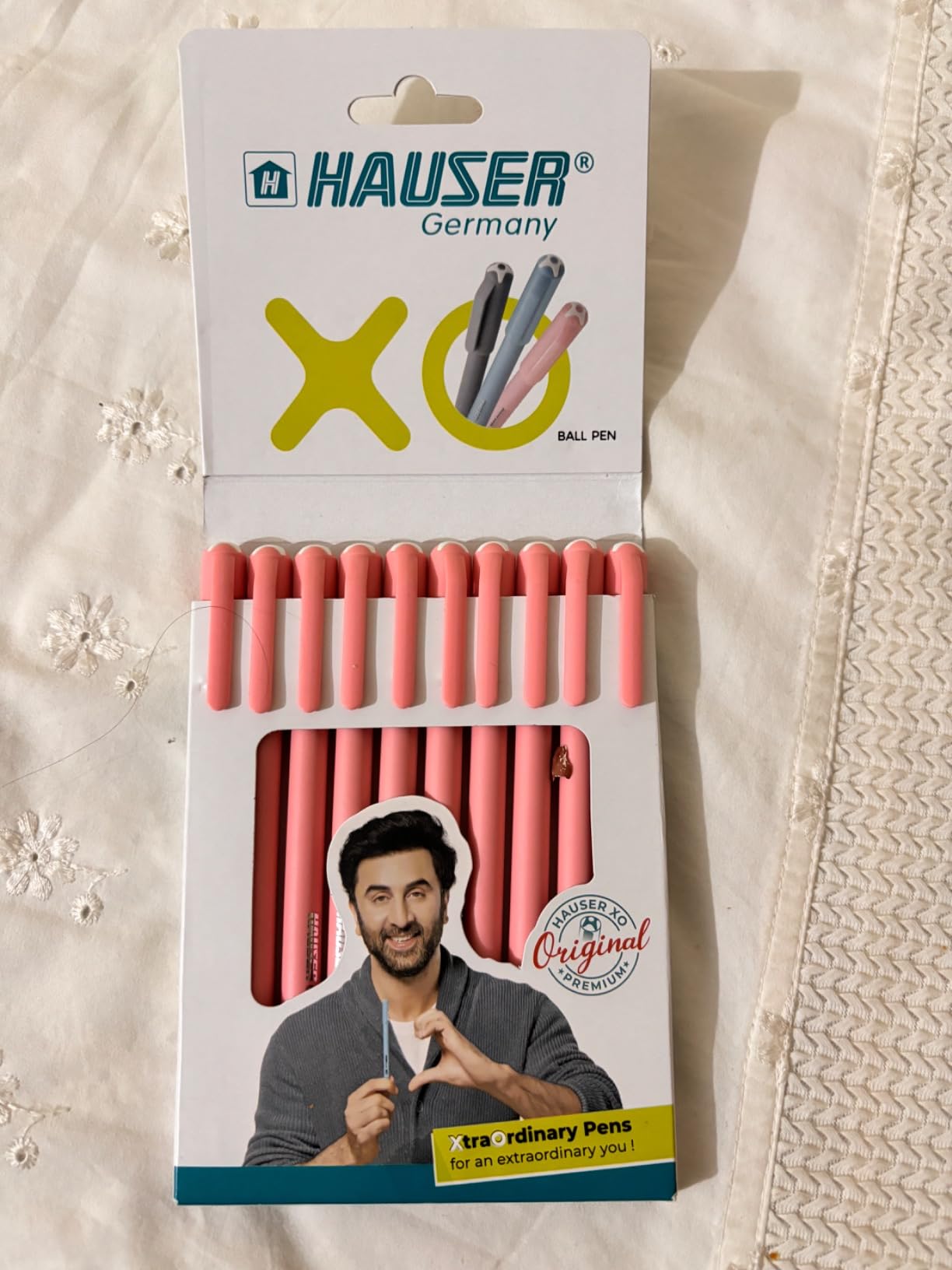Hauser Germany Xo 0.7Mm Ball Pen Box Pack | Sleek Body & Minimalistic ...