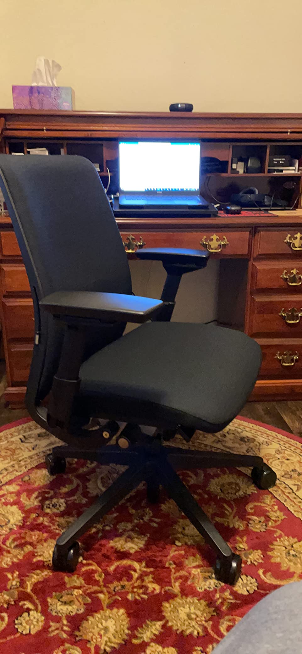 $32/mo - Finance Steelcase Think Fabric Chair, Black | Buy Now, Pay Later