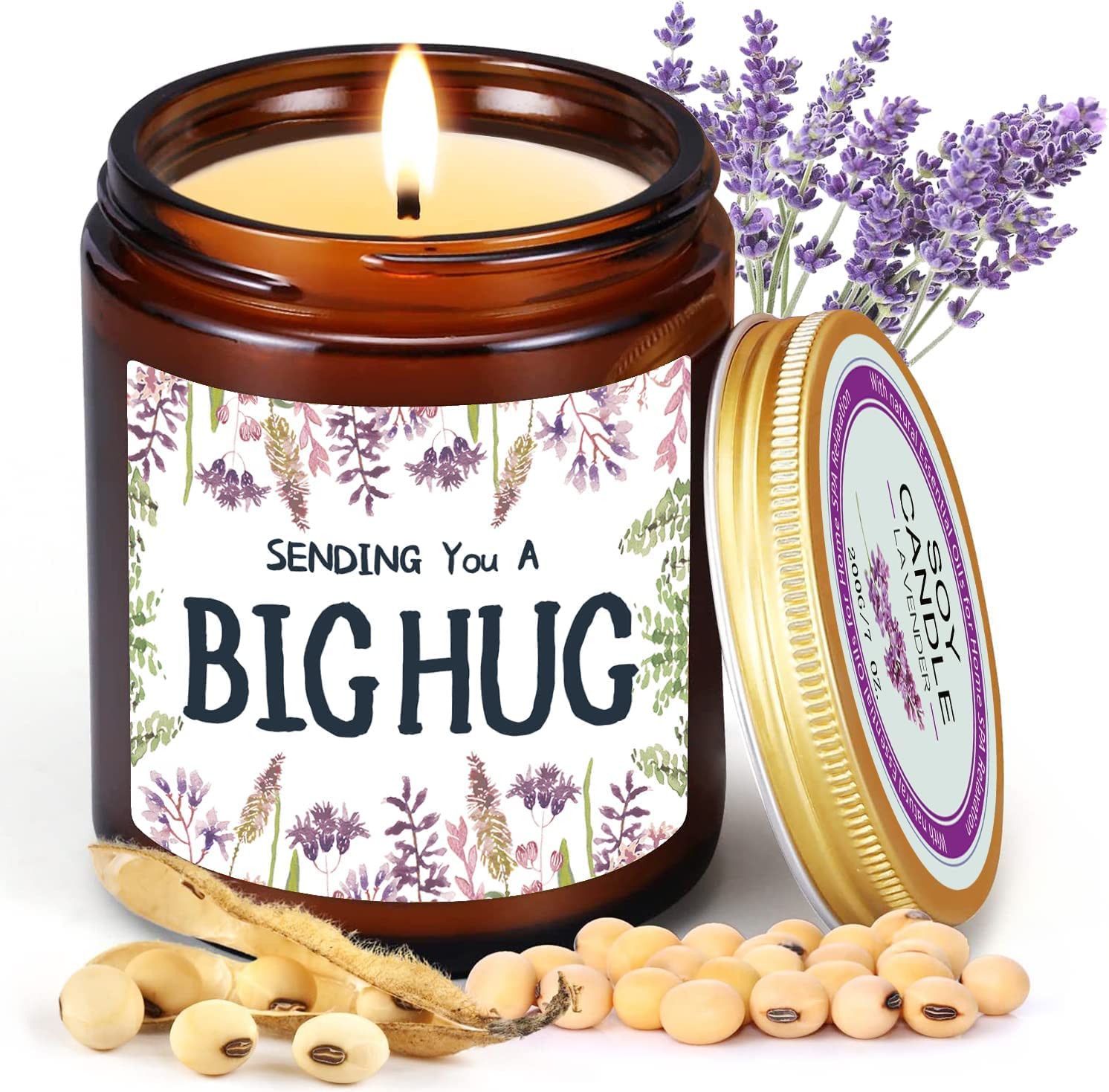 Buy Lavender Scanted Candles, Candles Gifts for Women, Thinking of You ...