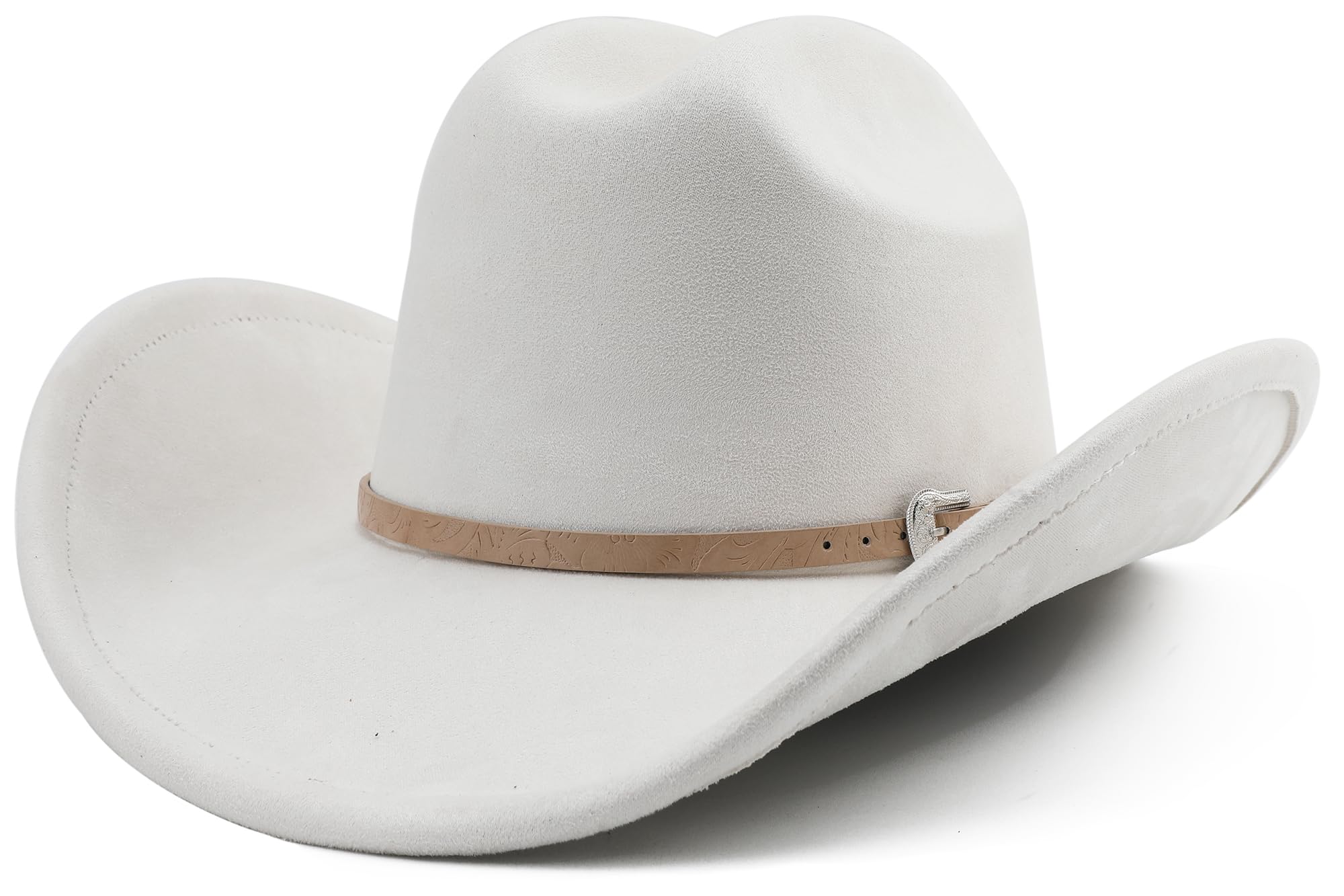 Snapklik.com : Melesh Big Cowboy Hat For Women Men Wide Brim Cowgirls ...