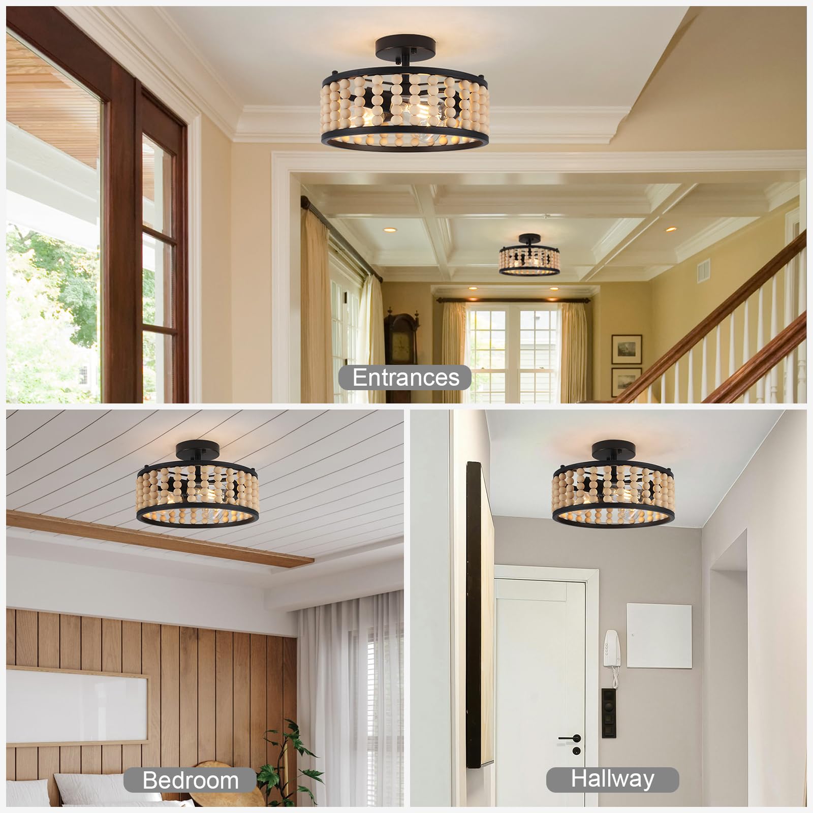 Retro Ceiling Light Overhead