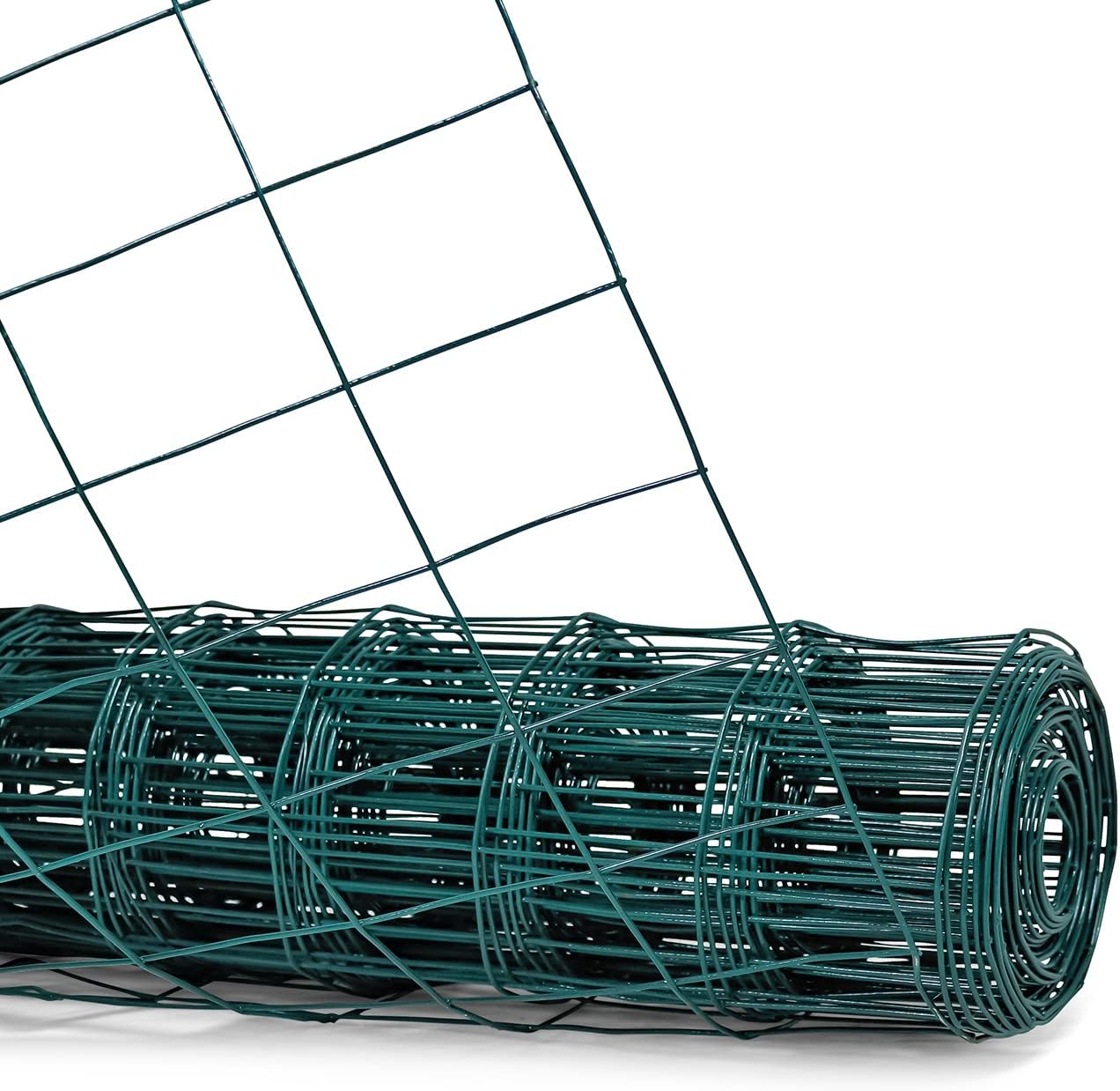 Fencer Wire Malla De Alambre Soldada Con Revestimiento De Vinilo Verde