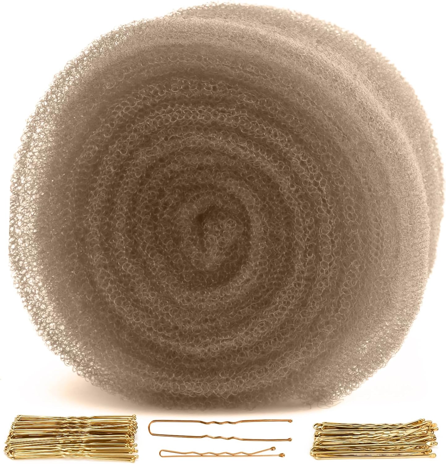 YGQQOY Hair Sponge for Updos,Volume Bumps Insert,Tan Brown Hair Filler ...