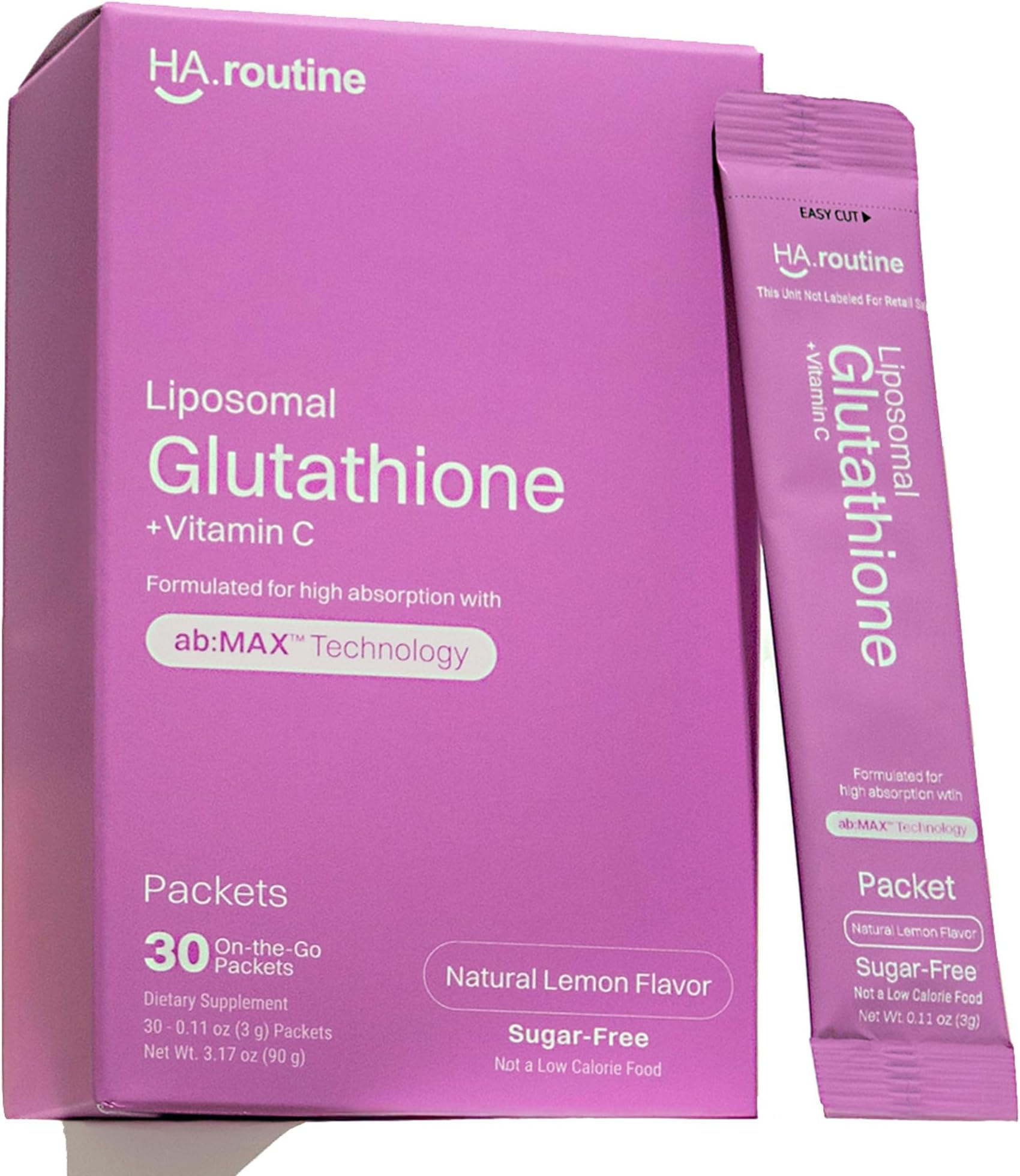 Amazon.com: Haroutine Liposomal Glutathione Powder, 125mg L-Glutathione ...