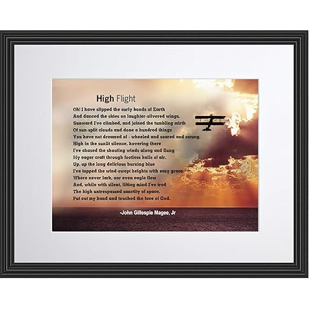Amazon.com: WeSellPhotos John Gillespie Magee, Jr High Flight Poster ...