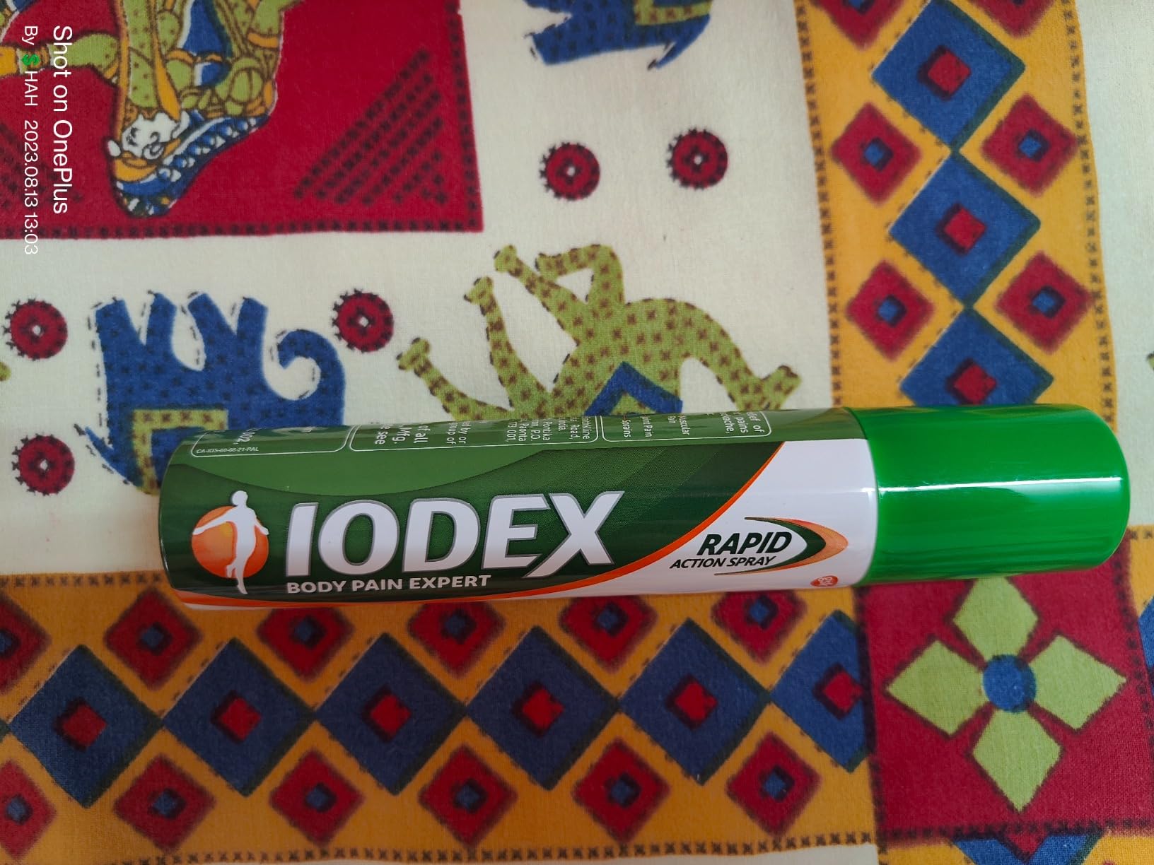 Buy Iodex Rapid Action Pain Relief Spray 60 gm | Suitable for Back Pain ...