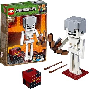 LEGO 21150 Minecraft Minecraft Skeleton BigFig with Magma Cube : LEGO ...