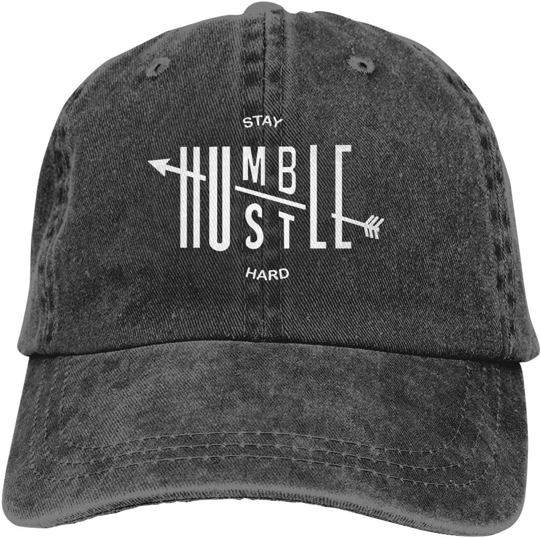 sensitives Stay Humble Hustle Hard Adult Cowboy Hat Cowboy Hat Snapback ...