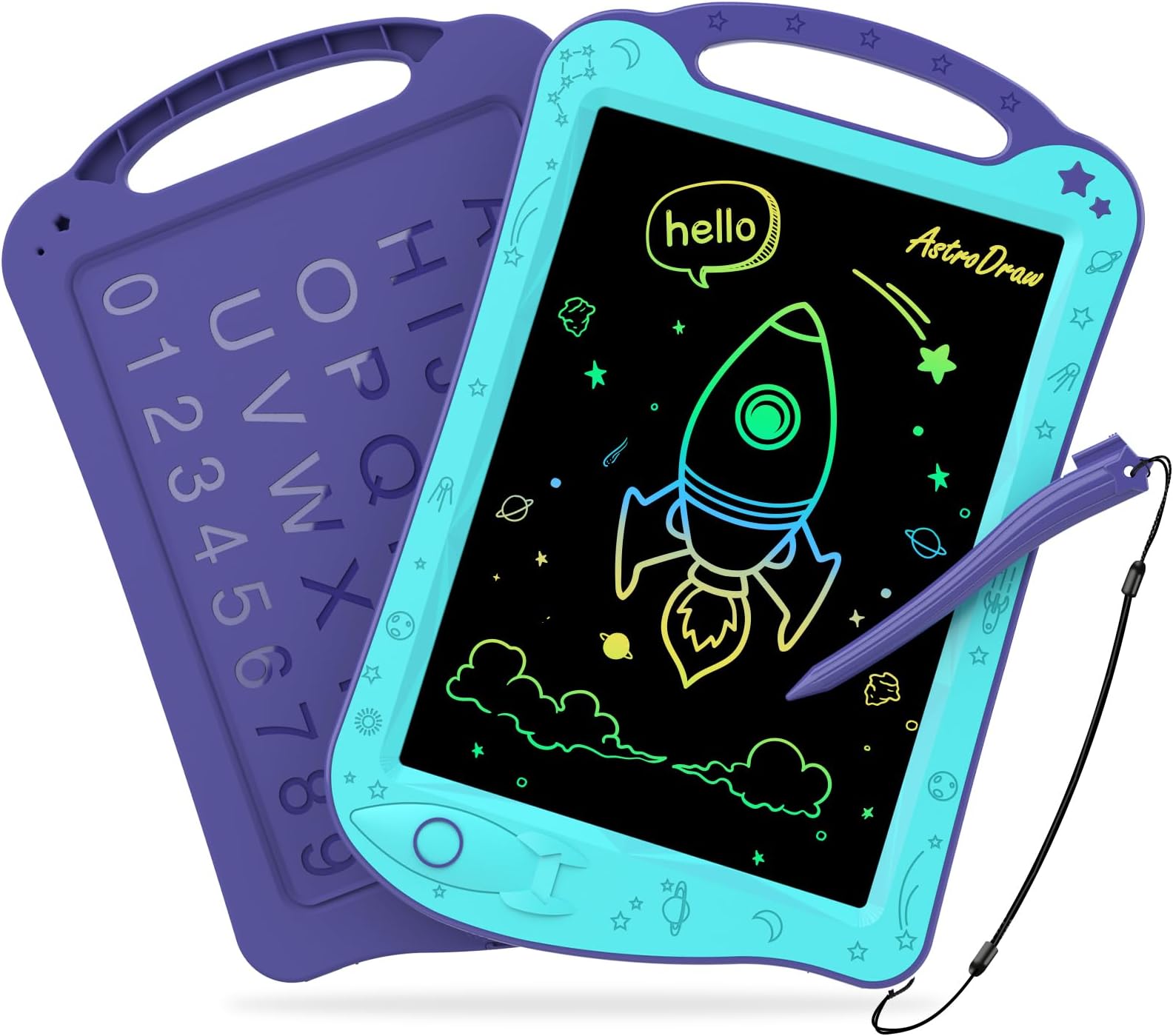 Amazon.com: HOMESTEC Astrodraw Drawing Pad Toys, Colorful LCD Writing ...