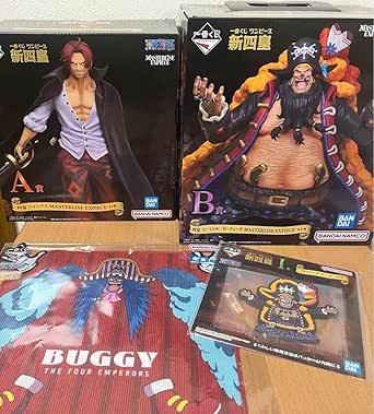 Amazon.co.jp: One Piece Ichiban Kuji Shanks Black Beard Figure : Toys ...
