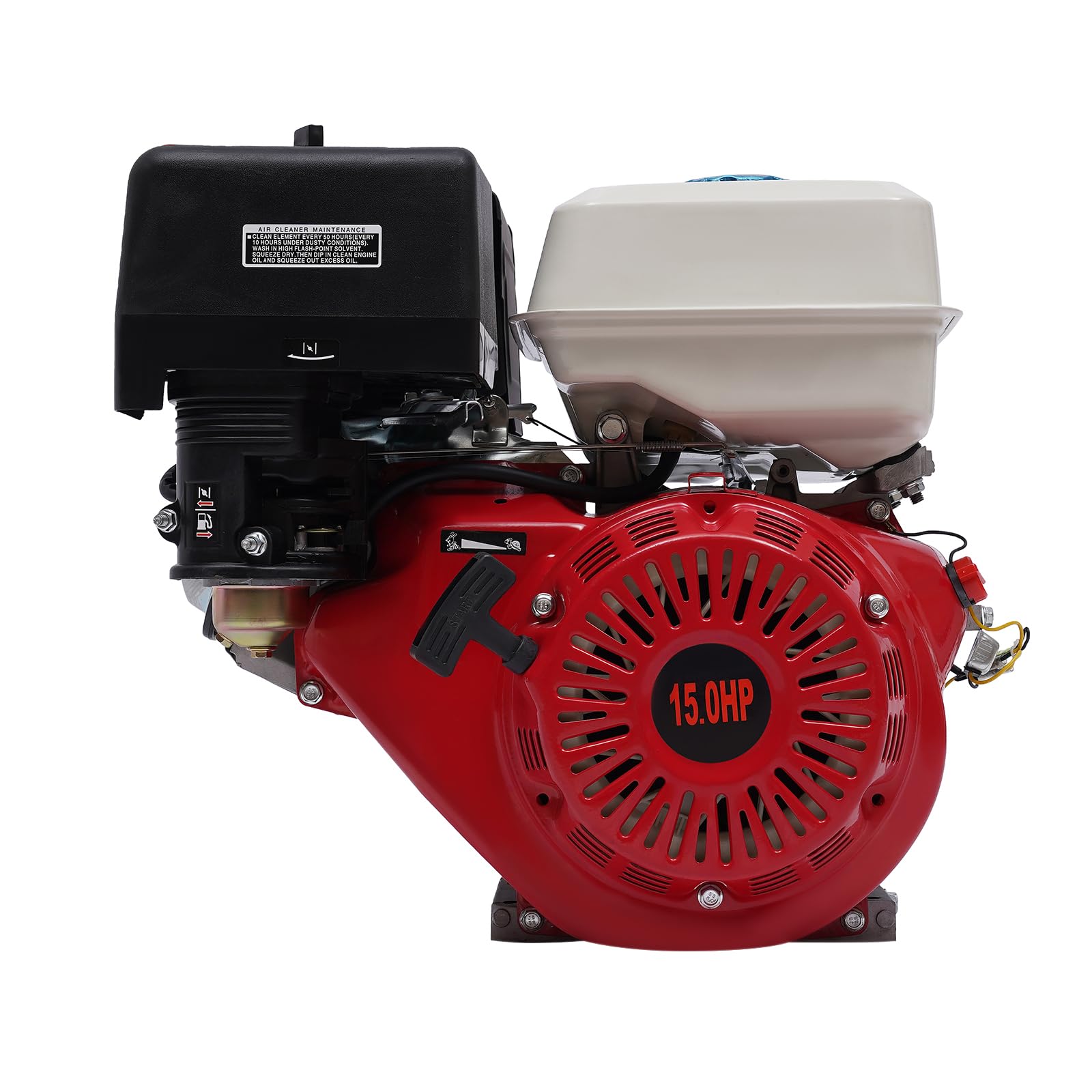 Amazon.com: 420CC Engine 15 Hp 4 Stroke Ohv Horizontal Gas Engine Go ...