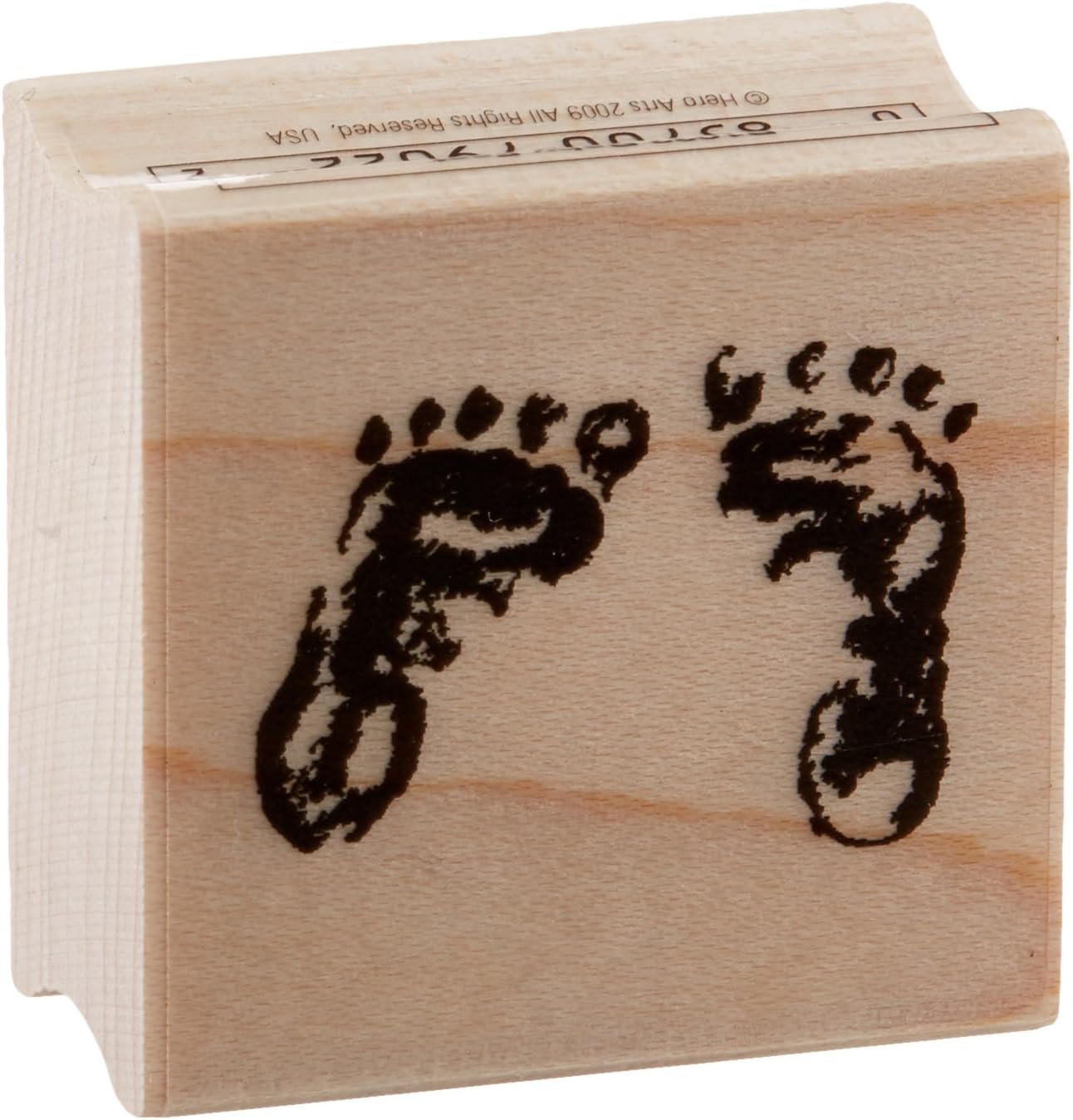 Amazon.com: Hero Arts B1022 Wood Stamps, Baby Feet : Arts, Crafts & Sewing