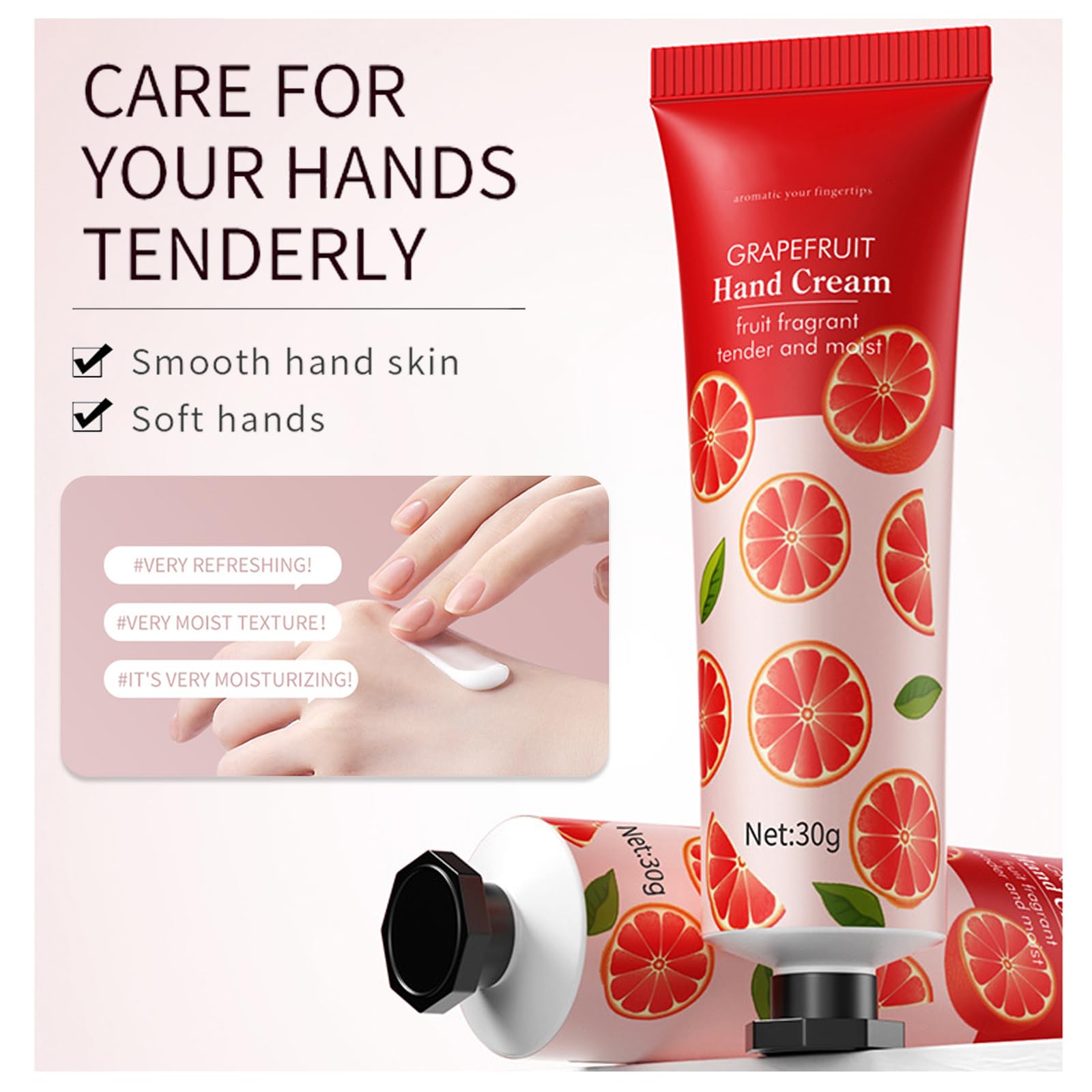 Hand Cream Sets 5 Pack, Fruit Hand Cream Gifts, Deeply Moisturizing ...