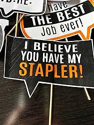 Amazon.com: 29 pcs Office Party Photo Booth Props, Funny Adult Work ...