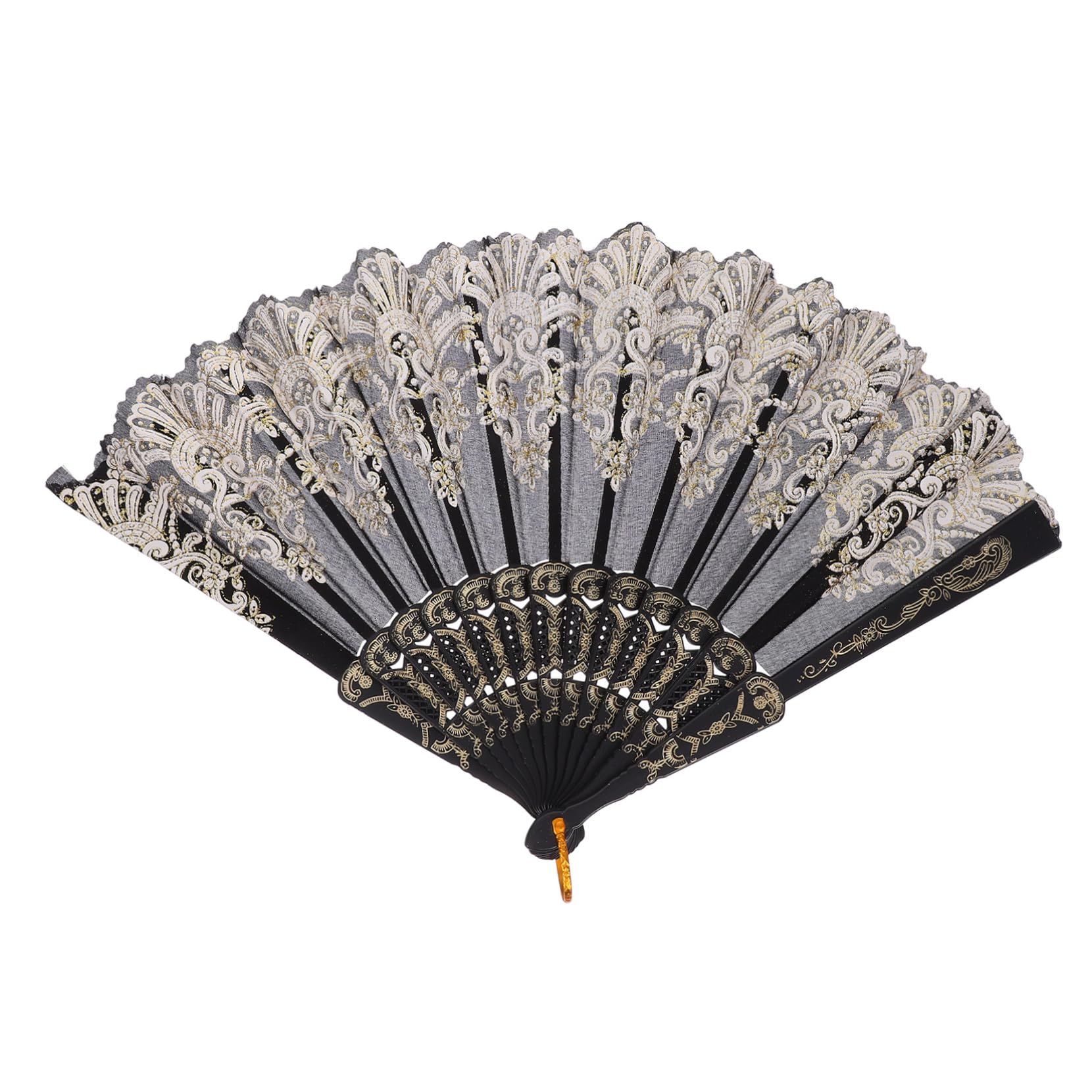 Amazon.com: Beavorty Hand Fan Hand Fan Chinese Fan Floral Folding Hand ...